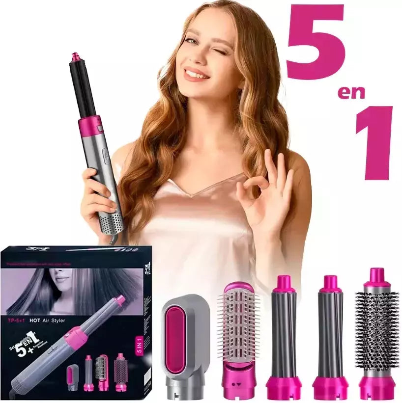 CEPILLO AIRSTYLE 5 EN 1 – TU LOOK DE SALÓN, EN MINUTOS – Full Importaciones